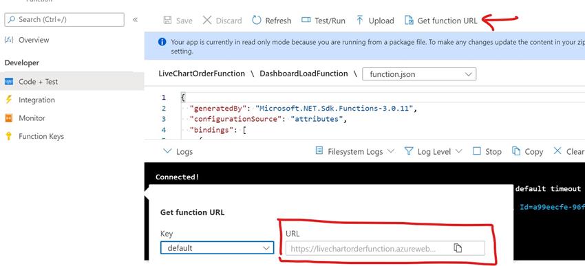 Live Charts Using Azure Cosmos Db Azure Functions Signalr And Wpf Part Three